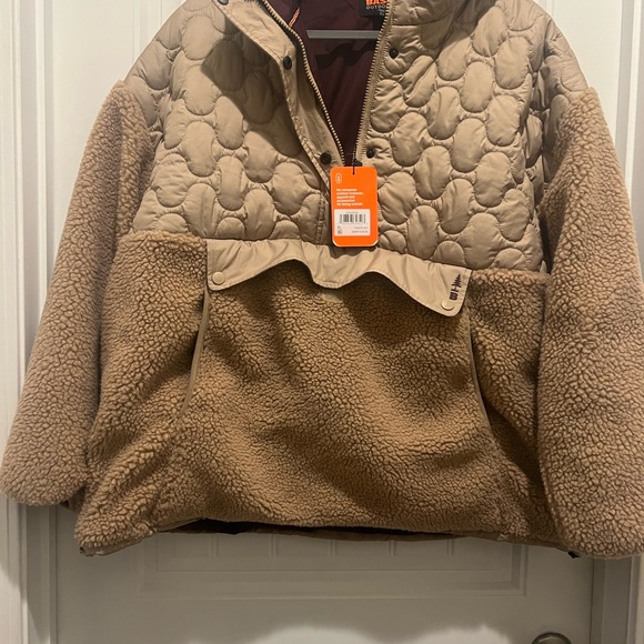 Outdoor Bass | Jackets & Coats | Bass Outdoor Tan Quilted Fleece Jacket ...